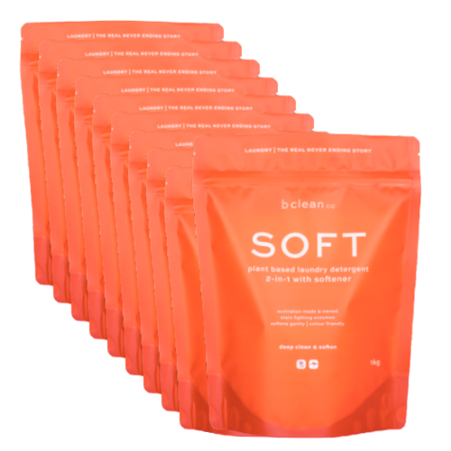 b clean co SOFT detergent | Best Washing Detergent for Natural Fabrics